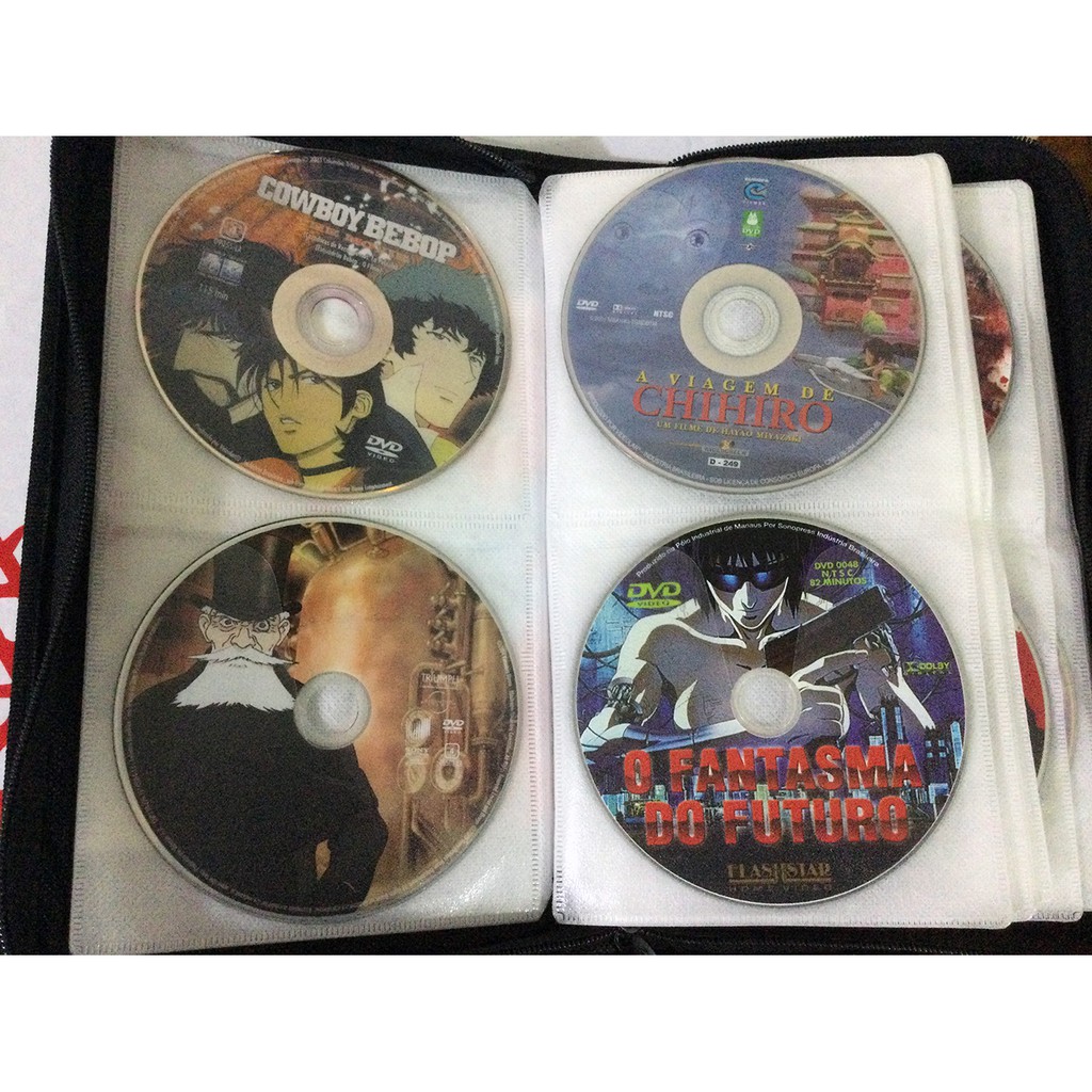 Lote 32 Dvds ORIGINAIS (Steamboy, Akira, Metrópolis, Gintama, Fome ...