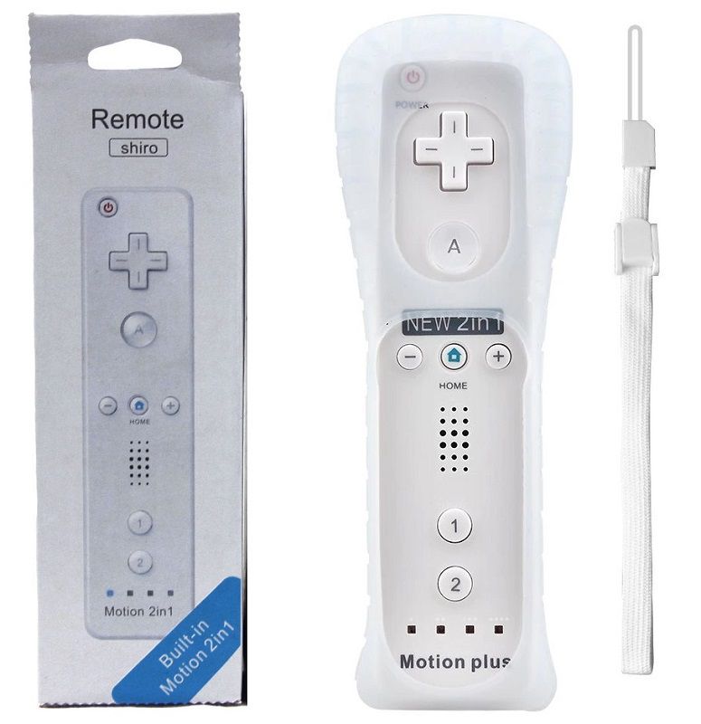 Controle Wii Remote Motion Plus Nintendo Wii Branco Wii U Shopee Brasil