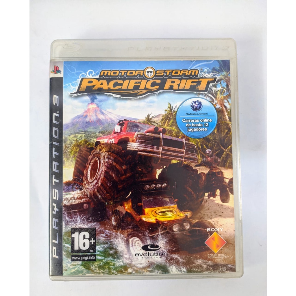 Motor Storm Pacific Rift PS3 Original Mídia Física - Pronta Entrega ...