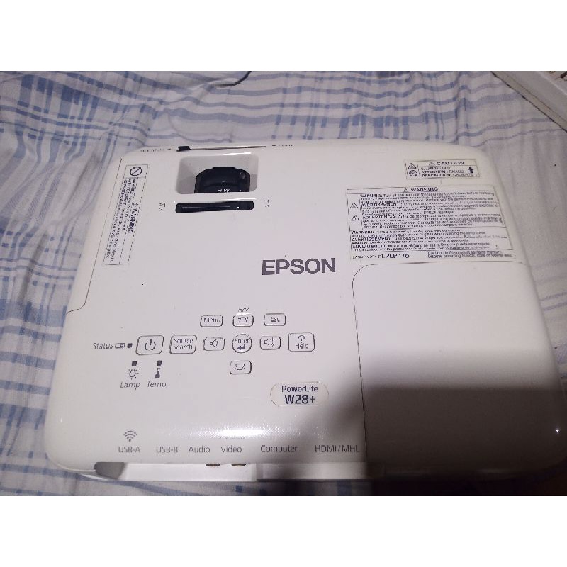 Projetor Epson PowerLite W28+ | Shopee Brasil