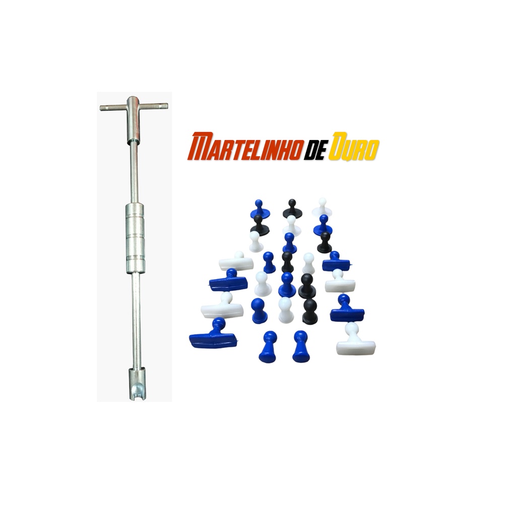 Kit Mini Repuxadeira com Êmbolo Martelinho de Ouro Repux Dinâmica + 28 ...