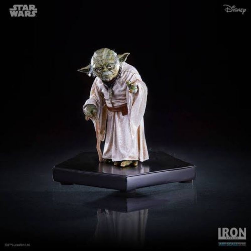 Yoda art scale iron studios star wars | Shopee Brasil