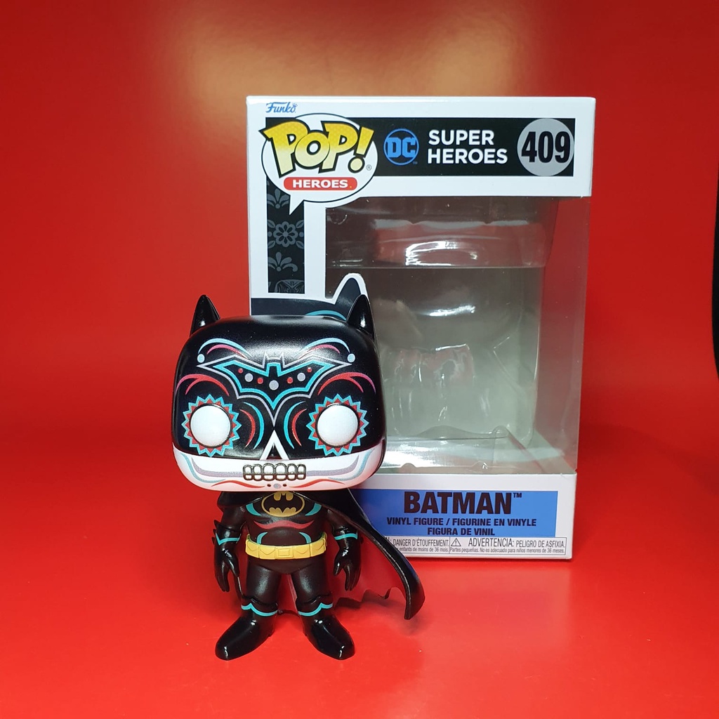 Funko pop Batman 409 - DIA DE LOS DC SUPER HEROES | Shopee Brasil