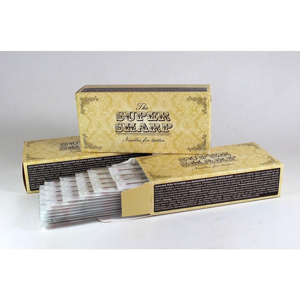 AGULHA SUPER SHARP 11MG (50 UN) | Shopee Brasil