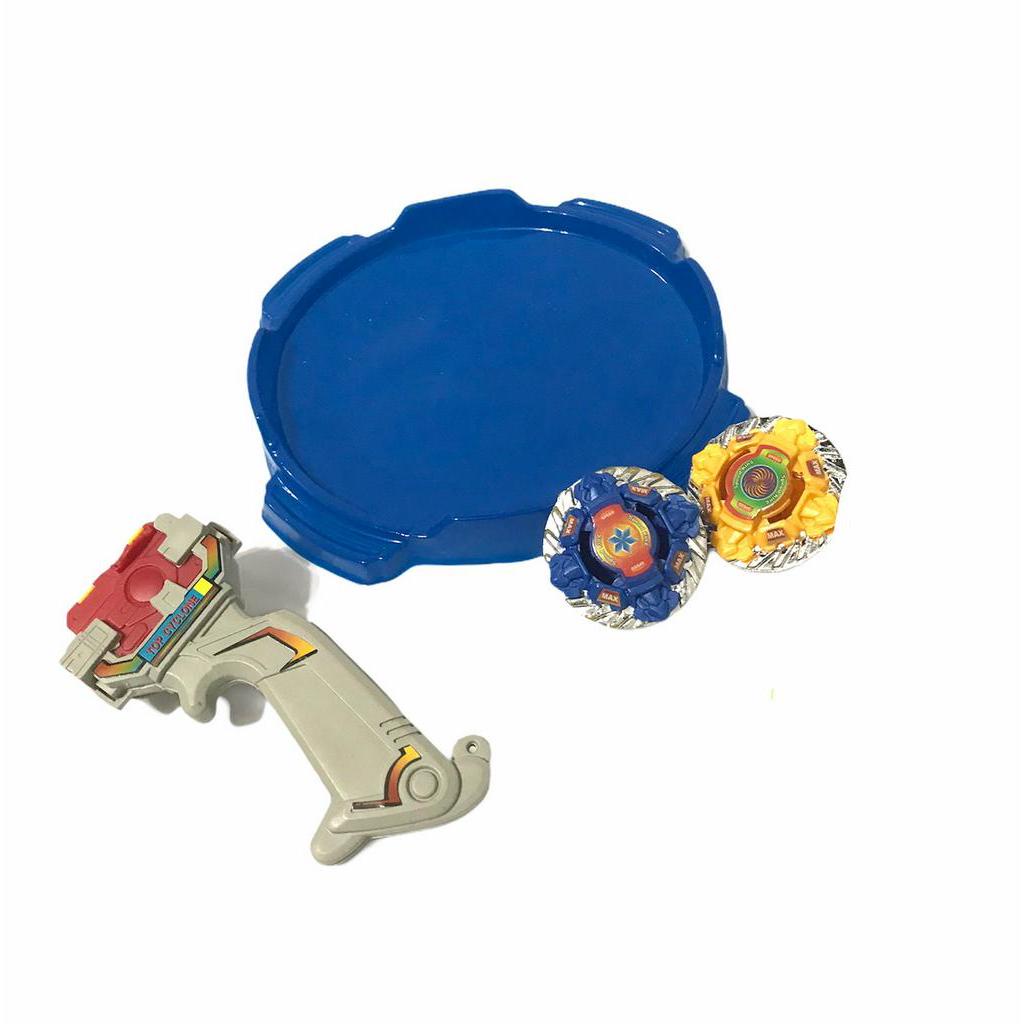Kit Beyblade Metal Lancador Arena Beyblades Diversas Cores | Shopee Brasil