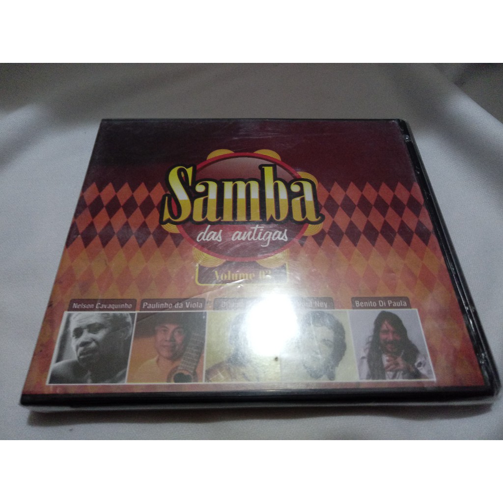 1 CD ORIGINAL SAMBA DAS ANTIGAS VOL.03 NOSTALGIA MELODIAS - SAMBA ROCK ...