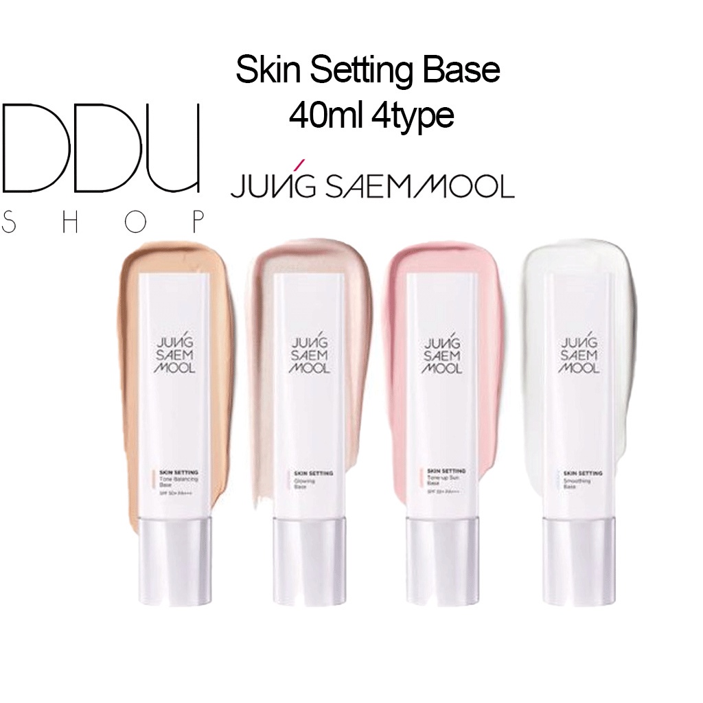 JUNG SAEM MOOL/Skin Setting Base 40ml 4type | Shopee Brasil