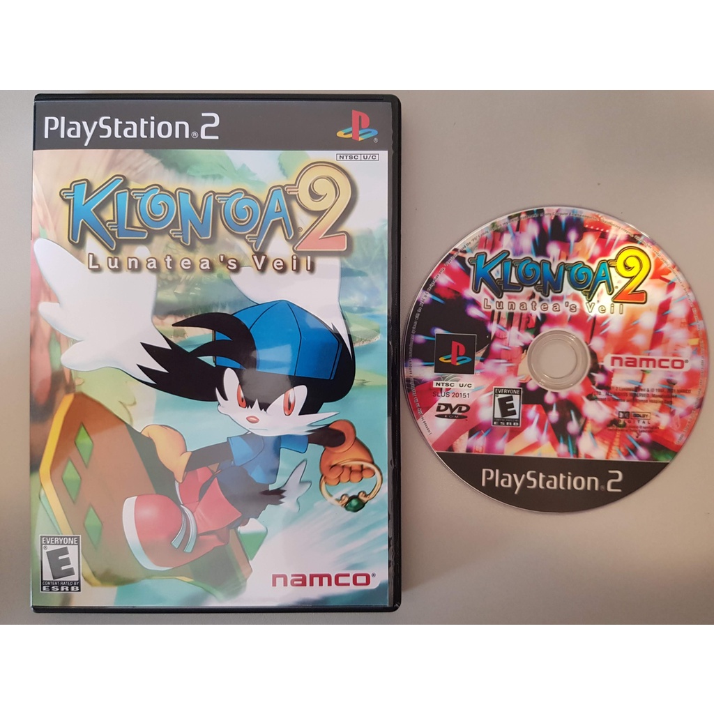 PS2 - Klonoa 2 Lunatea's Veil - Leia a descrição | Shopee Brasil
