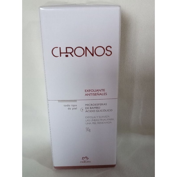 Natura Chronos esfoliante antissinais para todos tipos de pele | Shopee Brasil