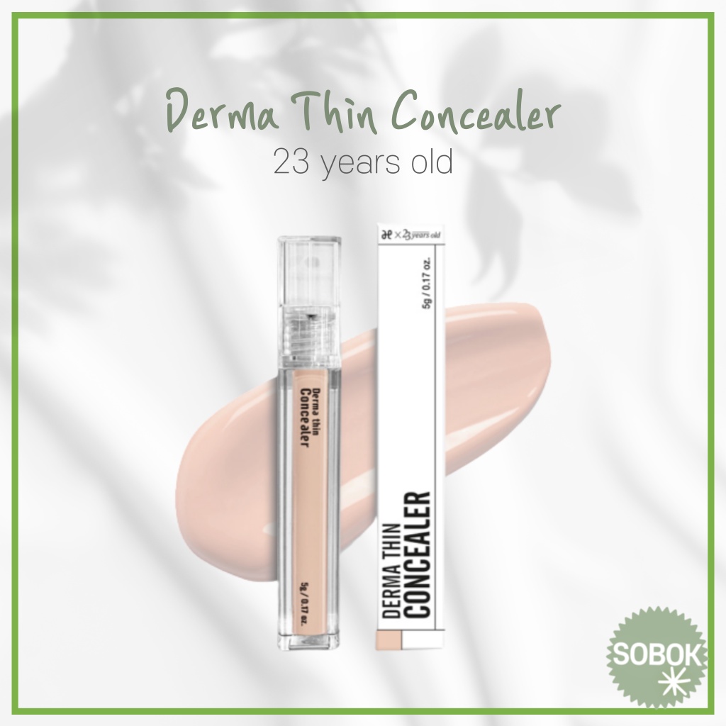 [23 years old] Derma Thin Concealer 5g | Shopee Brasil
