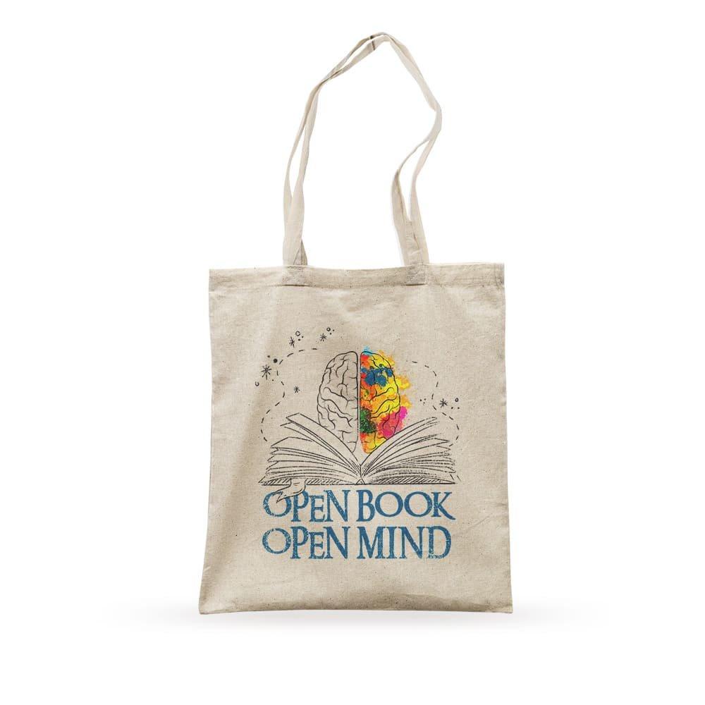 Ecobag Open Book Open Mind | Shopee Brasil