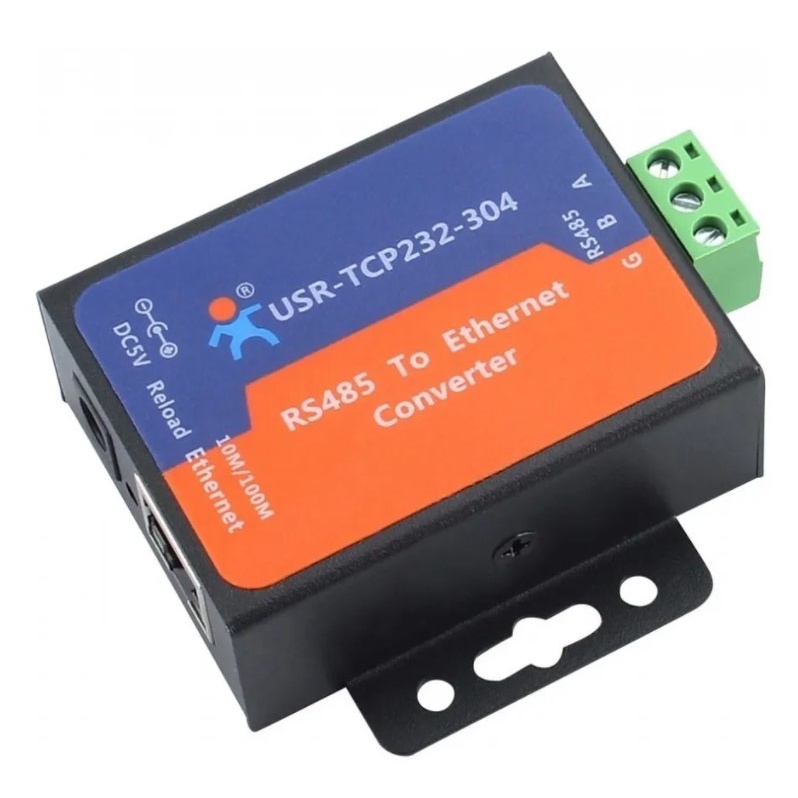 Conversor Rs485 Para Ethernet Usr-tcp232-304 Dhcp/dns | Shopee Brasil