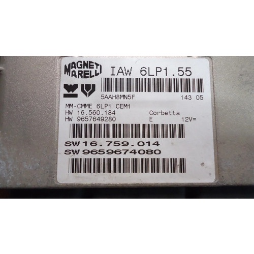 Kit Code Completo Módulo Injeção Peugeot 407 Iaw 6lp155 | Shopee Brasil