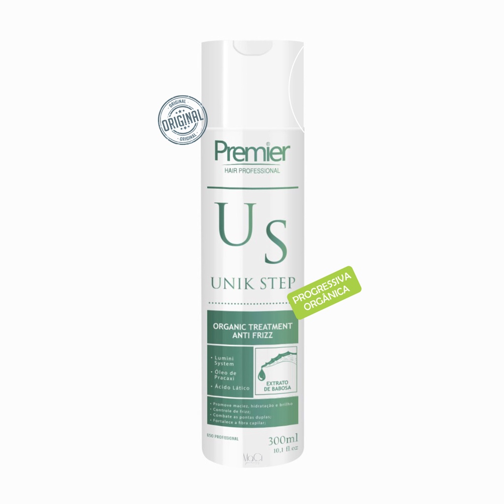 Escova Progressiva Sem Formol Sem Química Unik Step Home Care 300ml ...