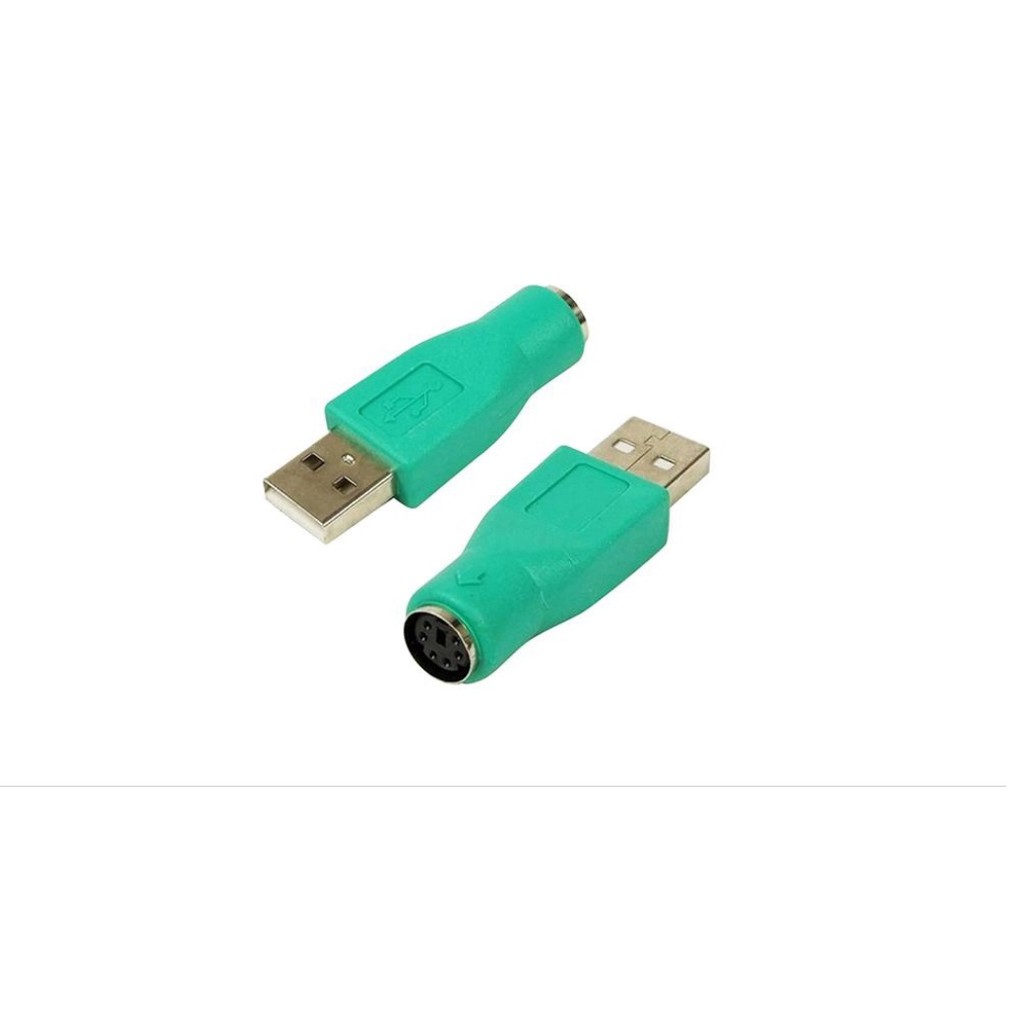 ADAPTADOR USB MACHO X PS2 FEMEA PARA MOUSE OU TECLADO MINIDIN | Shopee ...