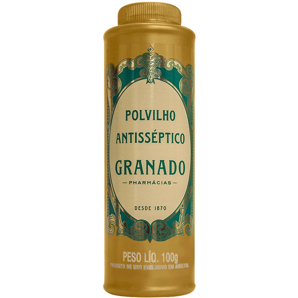 Talco Granado Polvilho Antisséptico Tradicional 100g- 1 unidade ...