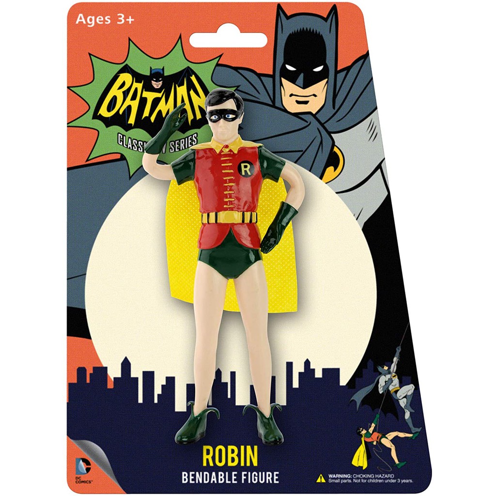 Batman Classic Tv Series - Robin Bendable Figure | Shopee Brasil