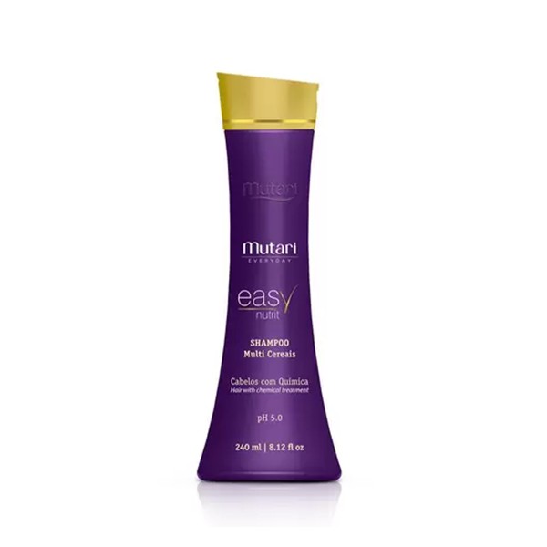 Shampoo Multi Cereais cabelos com Química Mutari 240ml | Shopee Brasil