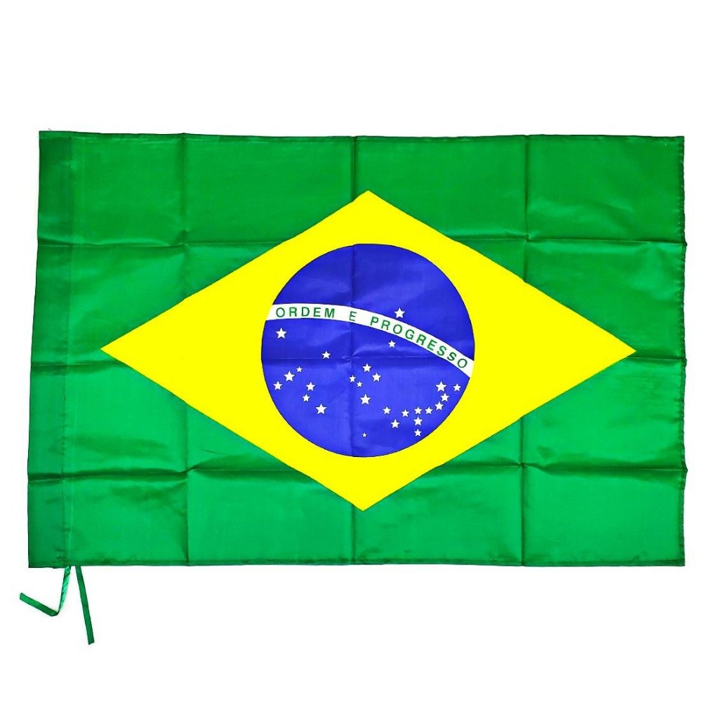 Bandeira Do Brasil Grande 90x160cm para Mastro e Parede AX Esportes ...