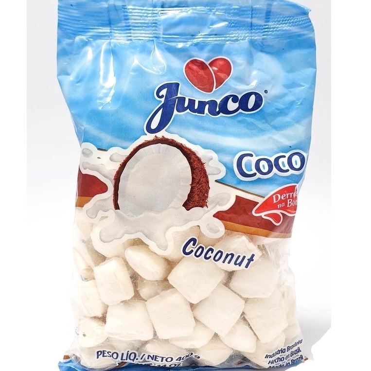 Bala De Coco Pacote Grande Para Festas 700g Junco | Shopee Brasil