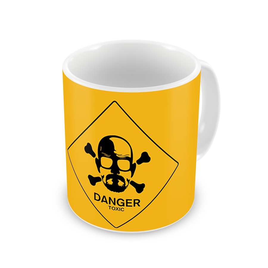 Caneca Breaking Bad Walt Toxic Danger | Shopee Brasil