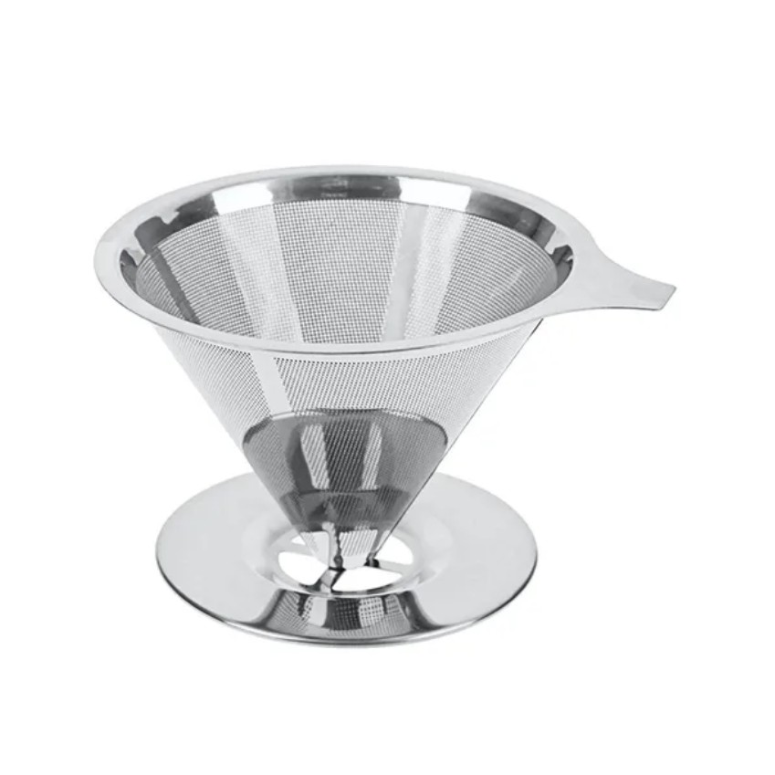 Coador De Café Inox Aço 304 Tam13x10cm (102) Não Precisa Filtro ...