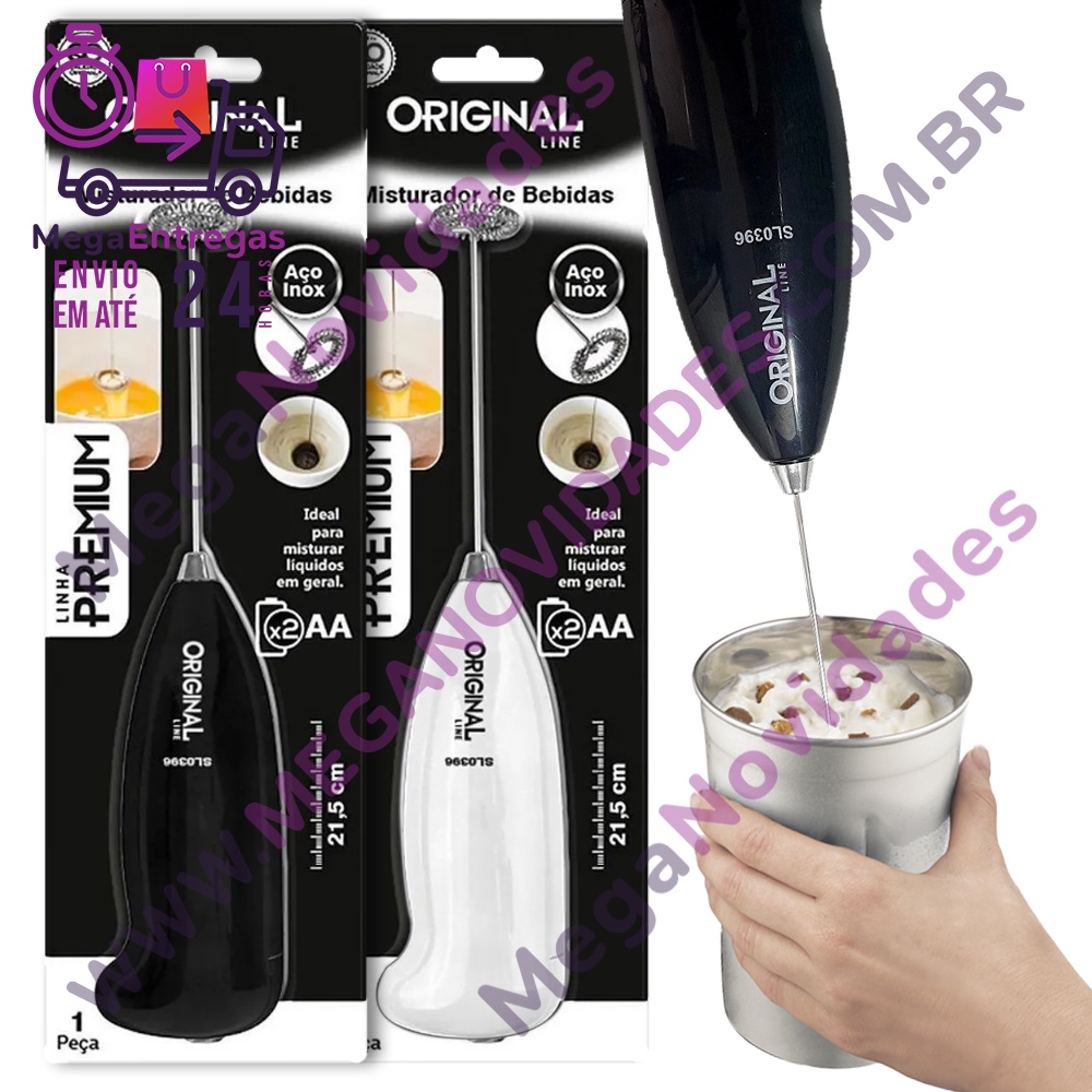 Mini Mixer Portátil Elétrico Mix Multiuso Original Line | Shopee Brasil
