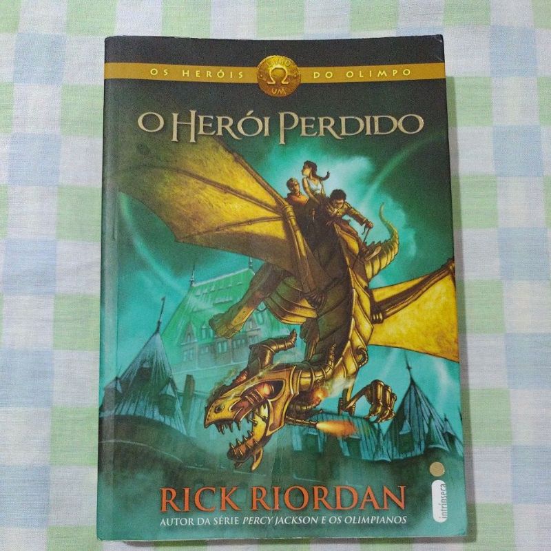 Livro Herói Perdido Col Os Heróis Do Olimpo Rick Riordan Shopee