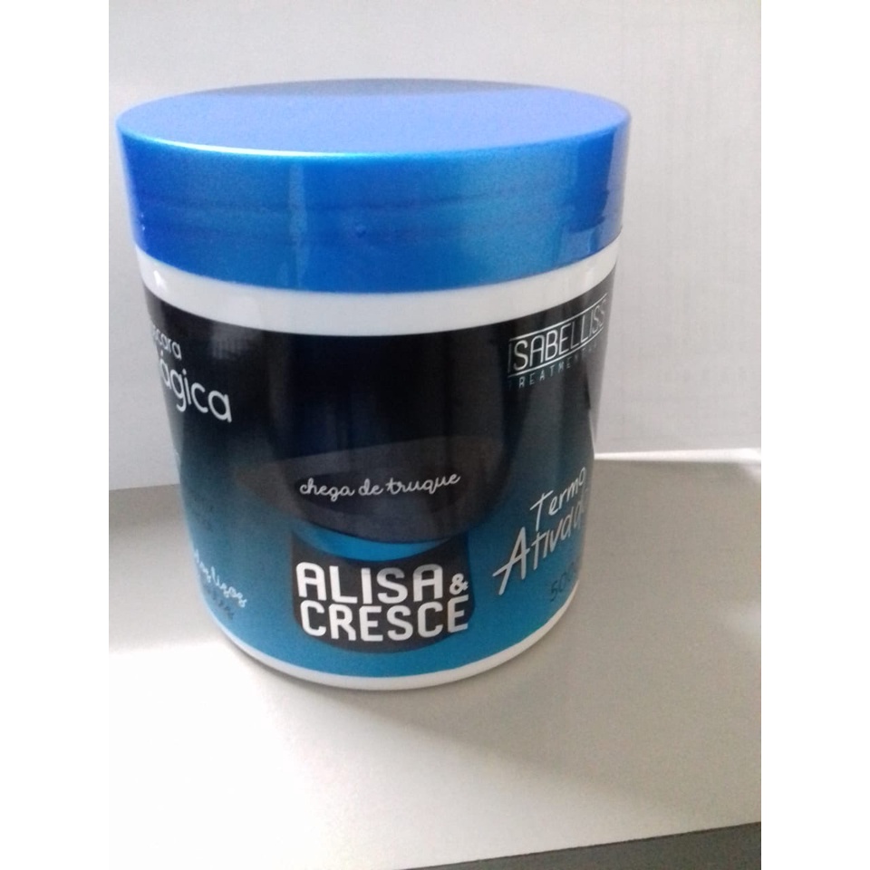 Mascara Magica alisa e cresce isabelliss 500ml | Shopee Brasil