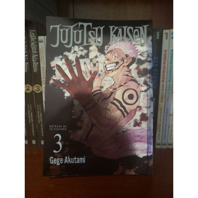 Jujutsu Kaisen Vol 3 Capa Variante Usado | Shopee Brasil