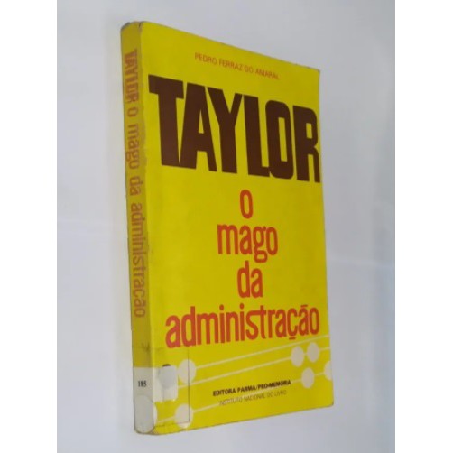 Livro Taylor - O Mago Da Administracao | Shopee Brasil