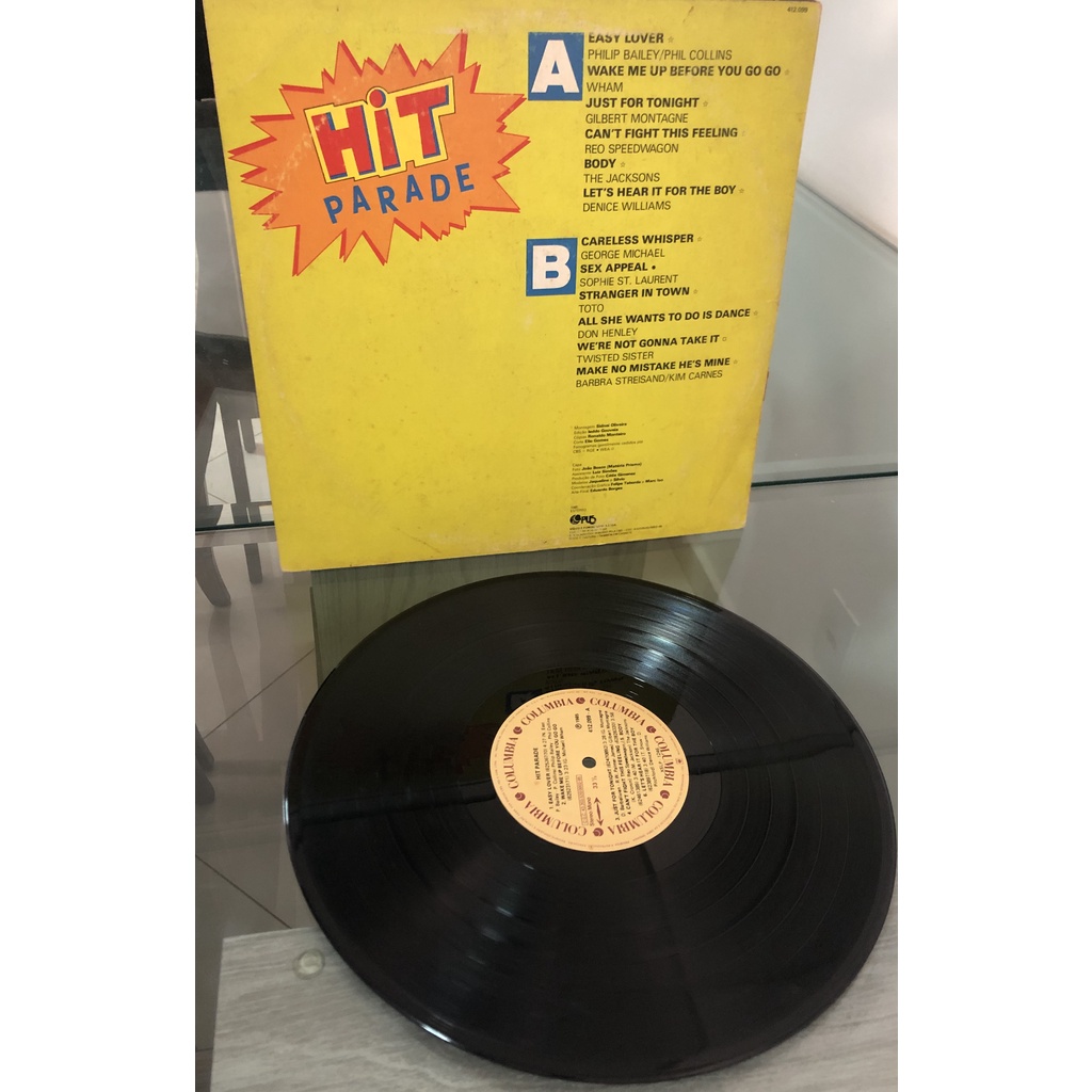 LP Disco Vinil Hit Parade Internacional Edição Especial Columbia ...