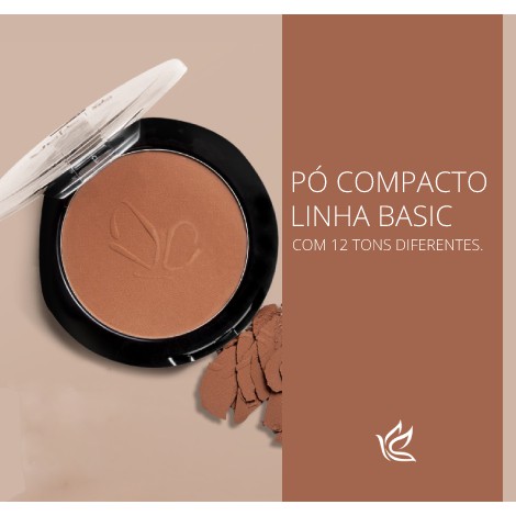 Pó Compacto Vult Basic - Efeito Matte (9g) | Shopee Brasil