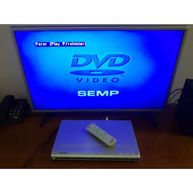 Aparelho de dvd semp sd6072s ( ler descrição do anúncio) | Shopee Brasil