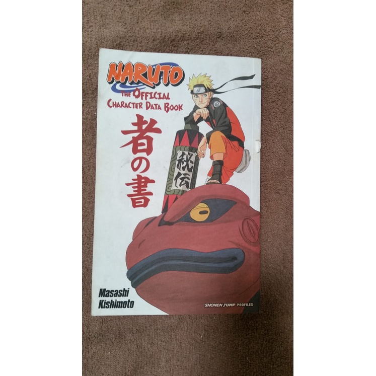 Naruto - The Official Character Data Book / Masashi Kishimoto | Shopee ...