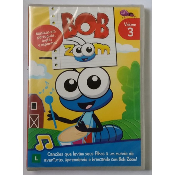 Dvd Bob Zoom Volume 3 - Novo Lacrado | Shopee Brasil