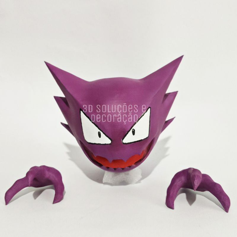 Pokemon Haunter boneco action figure impresso em 3d | Shopee Brasil