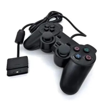 Controle Manete Joystic Usb Dual Shock Analogico Pc Ps2 Game | Shopee ...