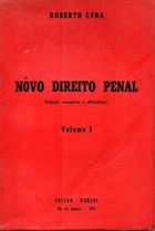 Novo Direito Penal vol II de Roberto Lyra pela Borsoi (1971) | Shopee ...