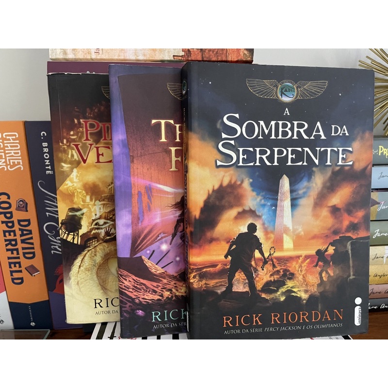 trilogia as crônicas de kane | Shopee Brasil