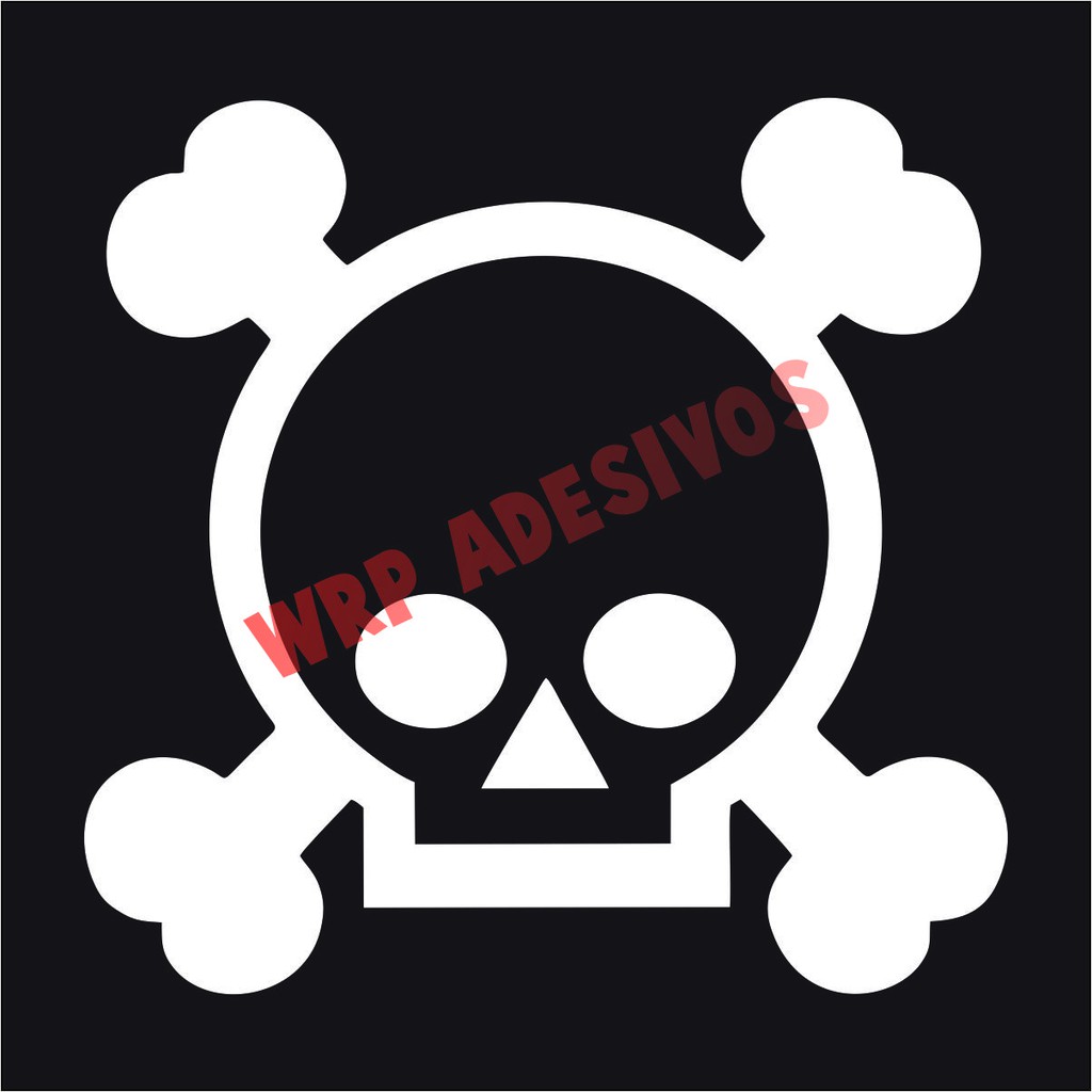 Adesivo Caveira | Shopee Brasil
