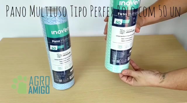 Perflex Pano Multiuso Limpeza Rolo com 50 unidades | Shopee Brasil