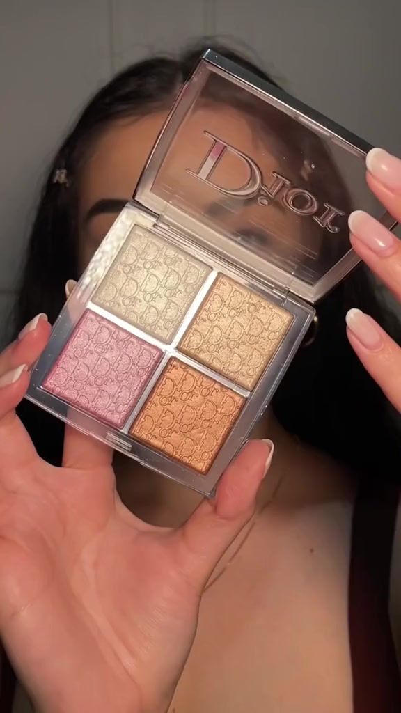 【100% Autêntico】Paleta Dior Backstage 10g - Paleta iluminador Dior - Paleta De Blush Maquiagem ...