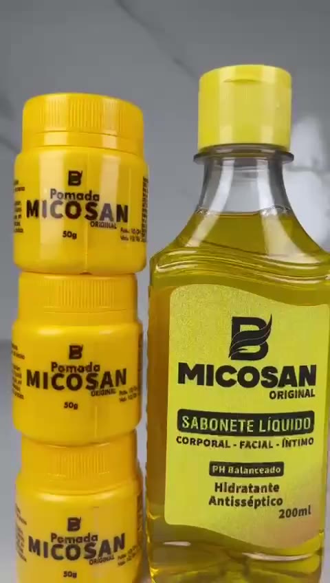 Pomada Micosan Original TRATAMENTO Micoses e Clareamento de Manchas 50g ...