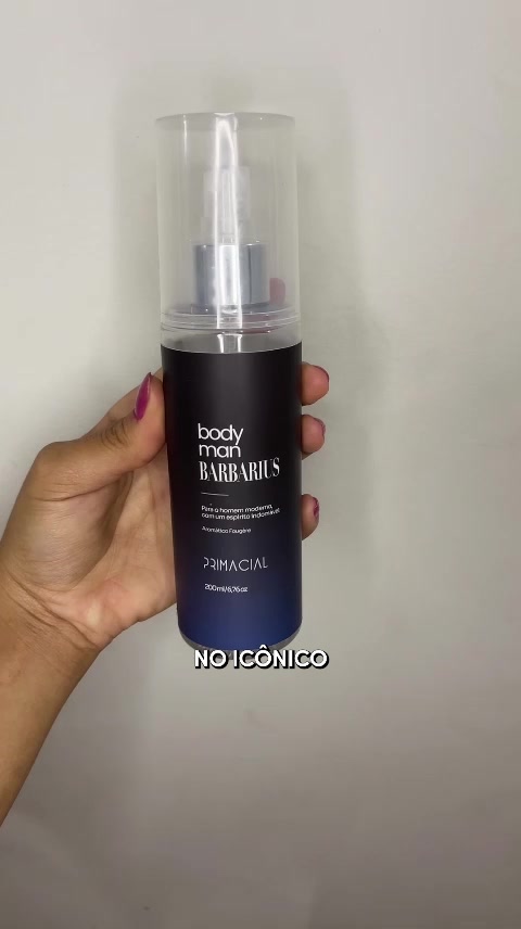 BODY SPLASH MASCULINO BARBARIUS 200ML - PRIMACIAL PERFUME AMADEIRADO ...