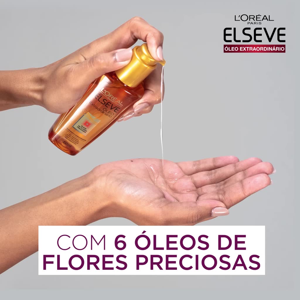 Kit Óleo Capilar Elseve Extraordinário 100ml - 2 Unidades | Shopee Brasil