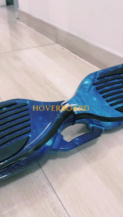 Hoverboard Overboard Skate Elétrico 6,5' Polegadas com Luz LED e Bluetooth Galaxy/Rosa Chiclete ...