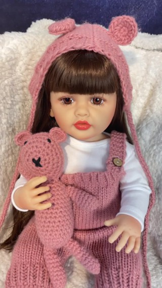 Boneca Realista de 55cm/22 polegadas: Uma Companheira Encantadora e ...