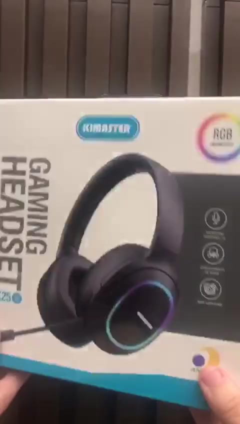 Fone Sem Fio Bluetooth Headphone bluetooth Headset Gamer Led RGB com ...