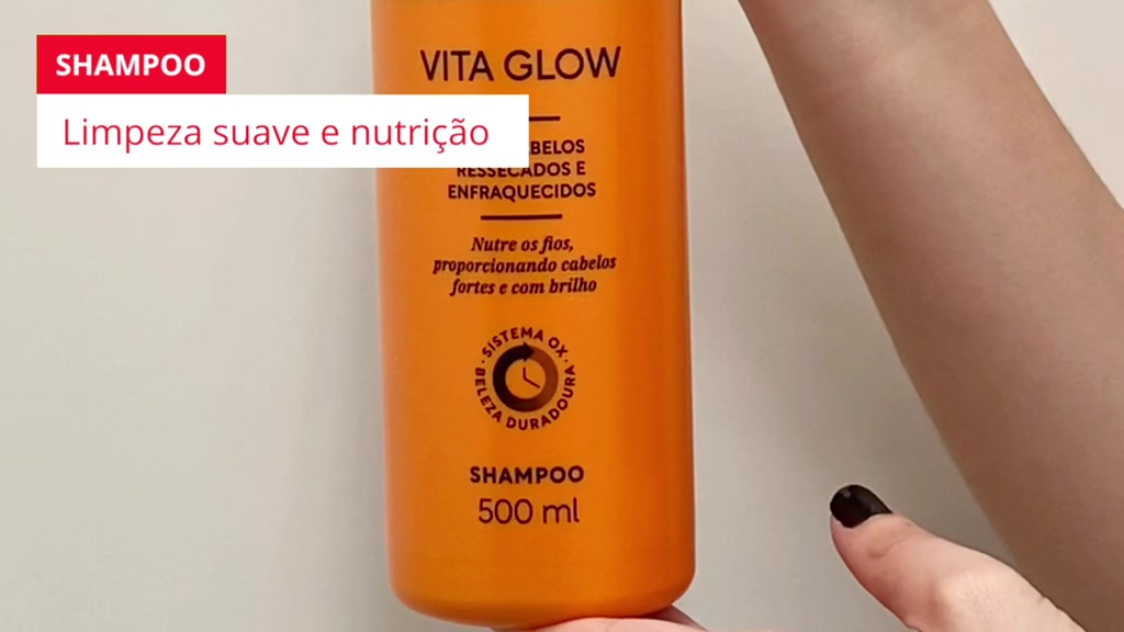 Kit OX Vita Glow Mari Maria shampoo condicionador e máscara | Shopee Brasil
